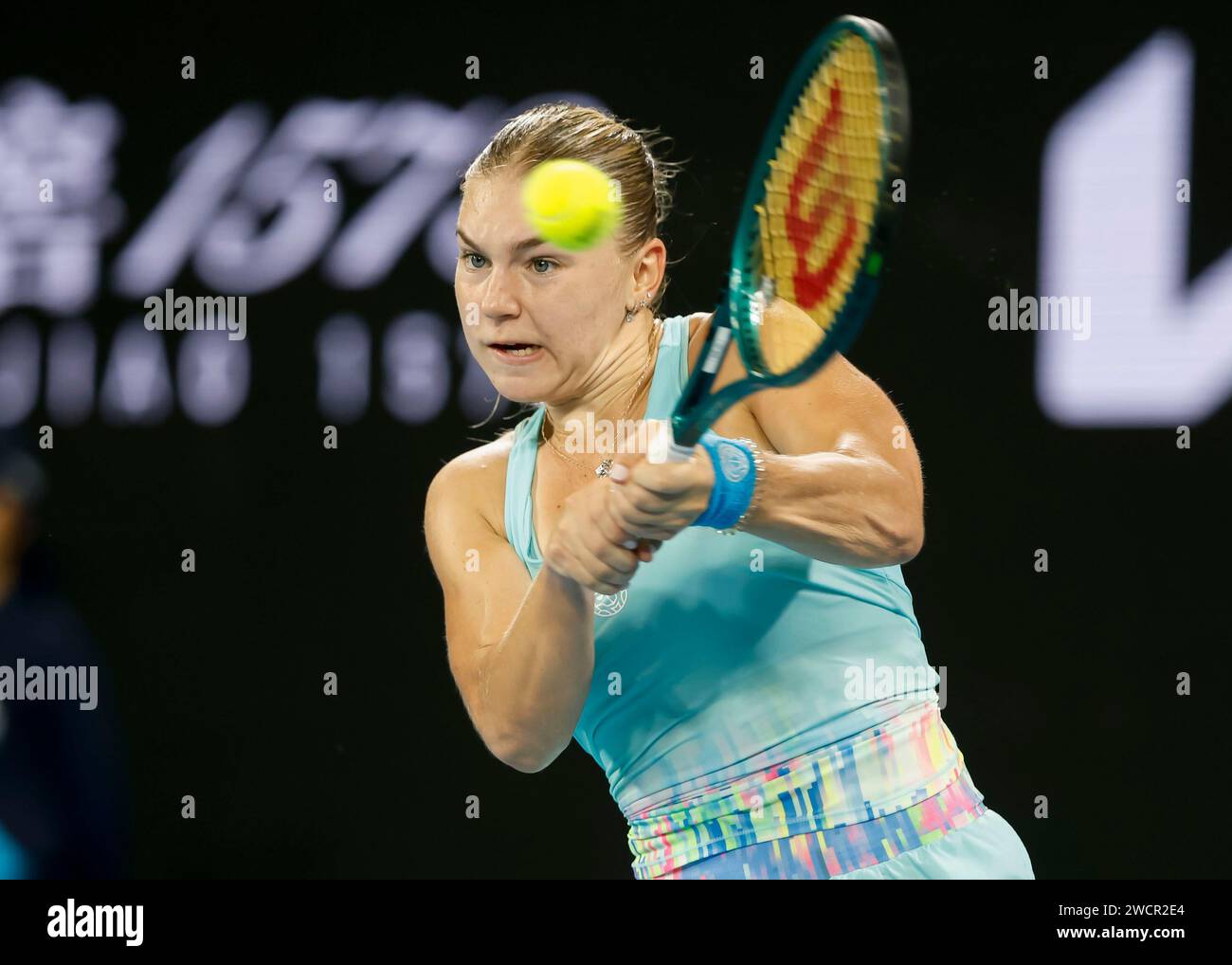 Melbourne, Australia. 17th. Jan., 2024. Russian tennis player Maria ...