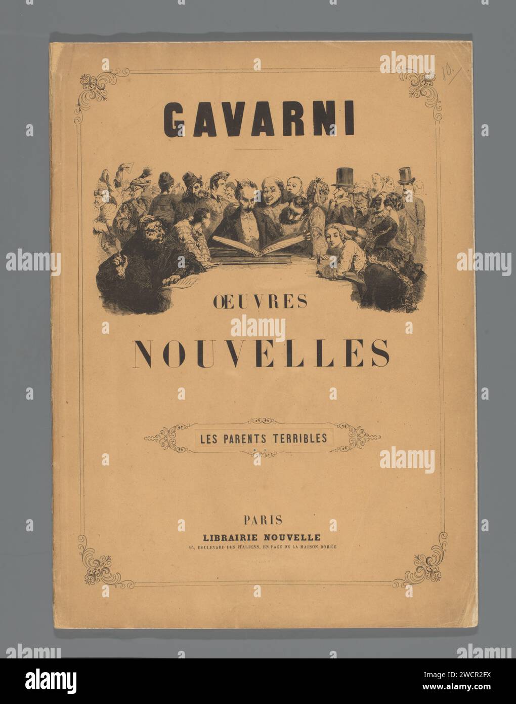 Album with performances of bedilly parents, Paul Gavarni, 1853 Album ...