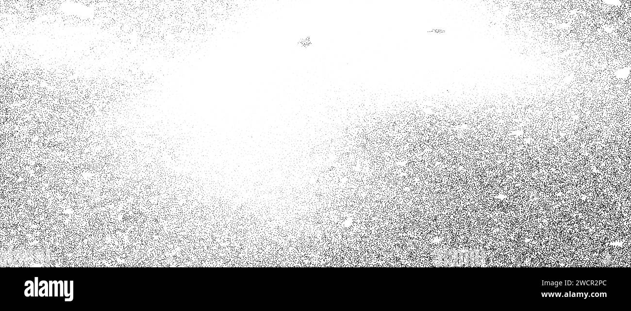 Grunge noise texture. Dirty grain background. Dotted halftone gradient ...