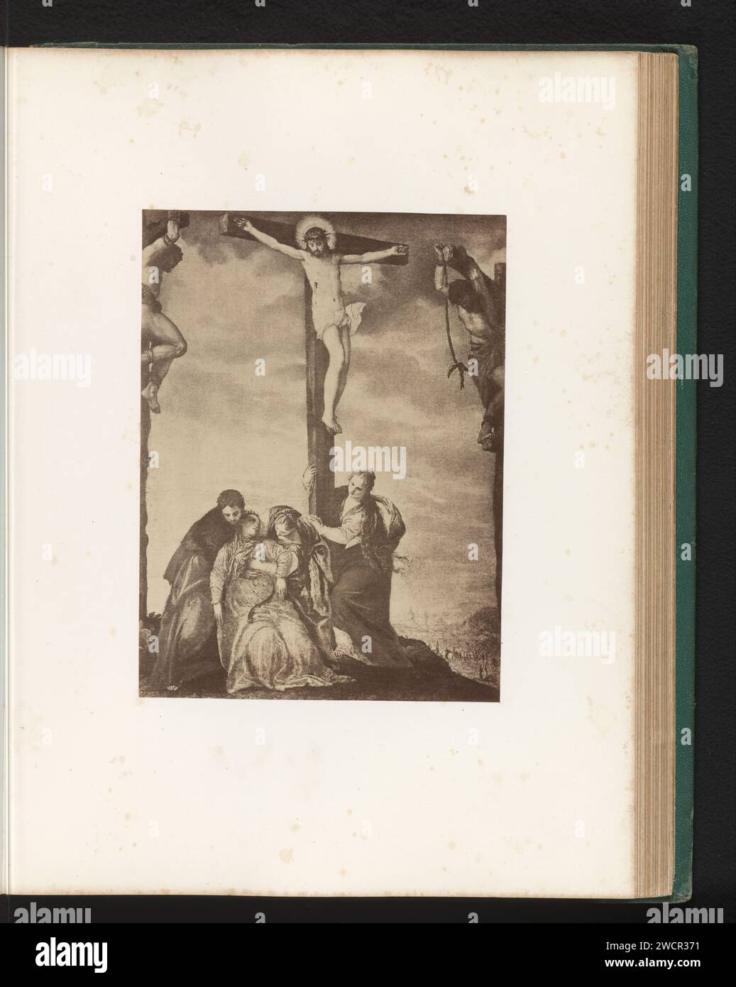 Photo production of the painting The crucifixion by Paolo Veronese, Anonymous, After Paolo ...