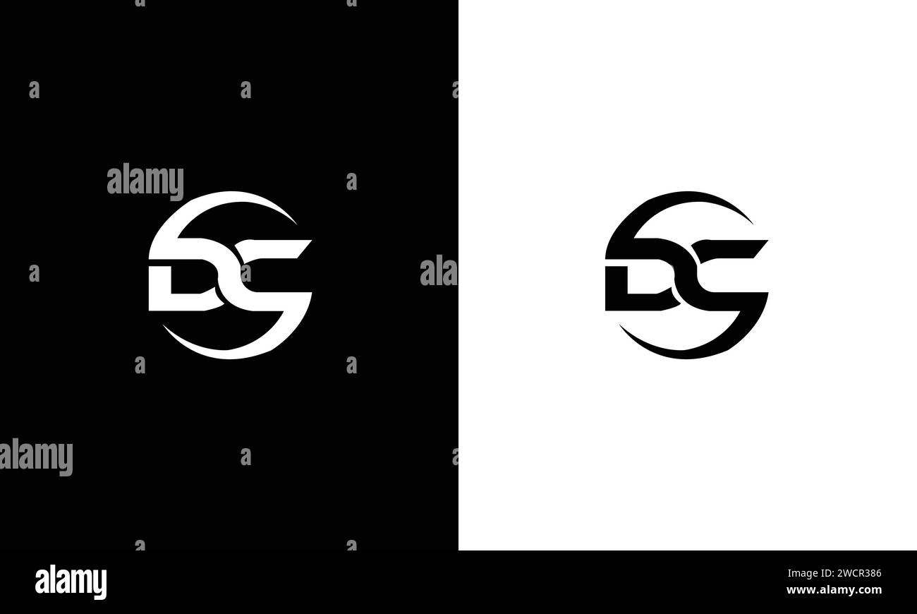 DC letter logo design alphabet, creative design Stock Vector Image & Art - Alamy