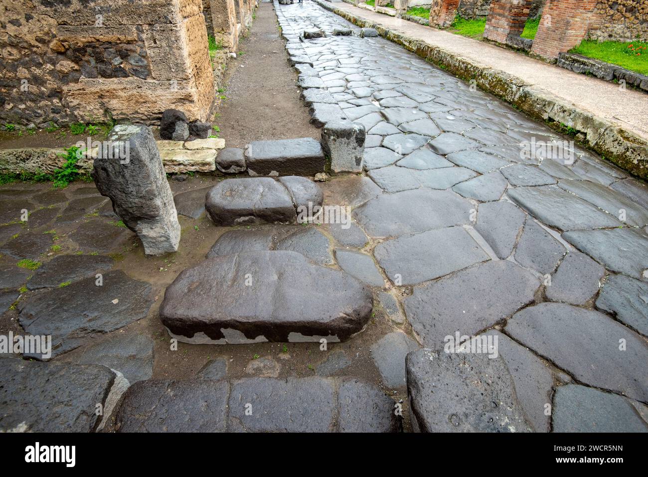 Stepping stone pompeii hi-res stock photography and images - Alamy