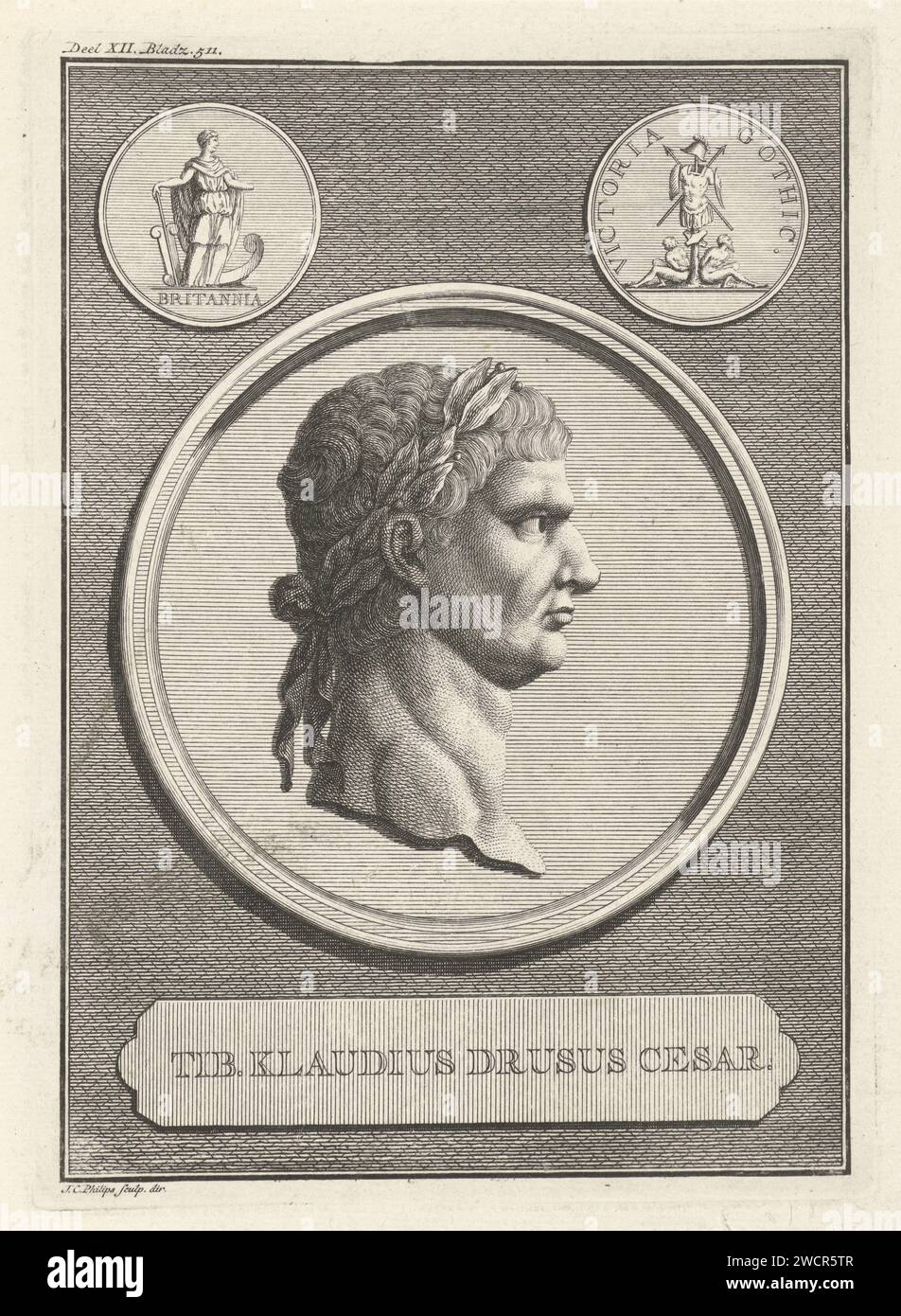 Tiberius claudius drusus caesar hi-res stock photography and images - Alamy