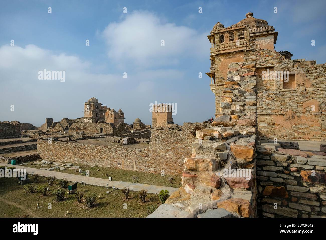 Chittorgarh, India - January 6, 2024: Kumbha Palace at Chittorgarh Fort ...