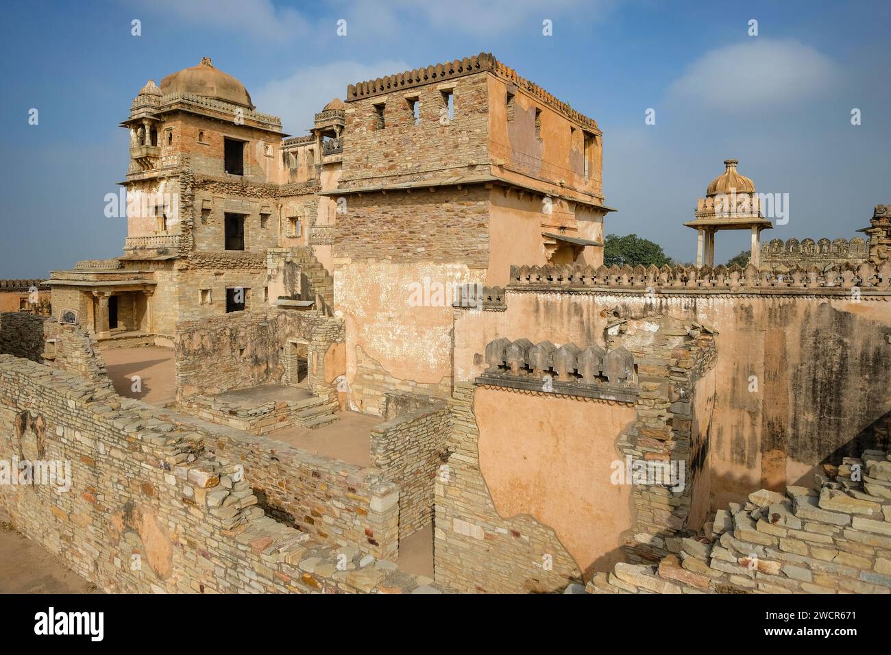 Chittorgarh, India - January 6, 2024: Kumbha Palace at Chittorgarh Fort ...