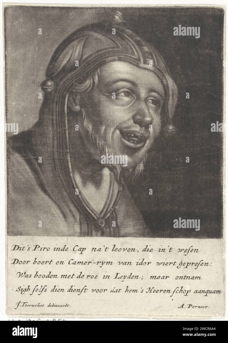 Portrait of Pieter Cornelisz. van der Morsch, Jacob Toorenvliet, After Cornelis Cornelisz. van ...