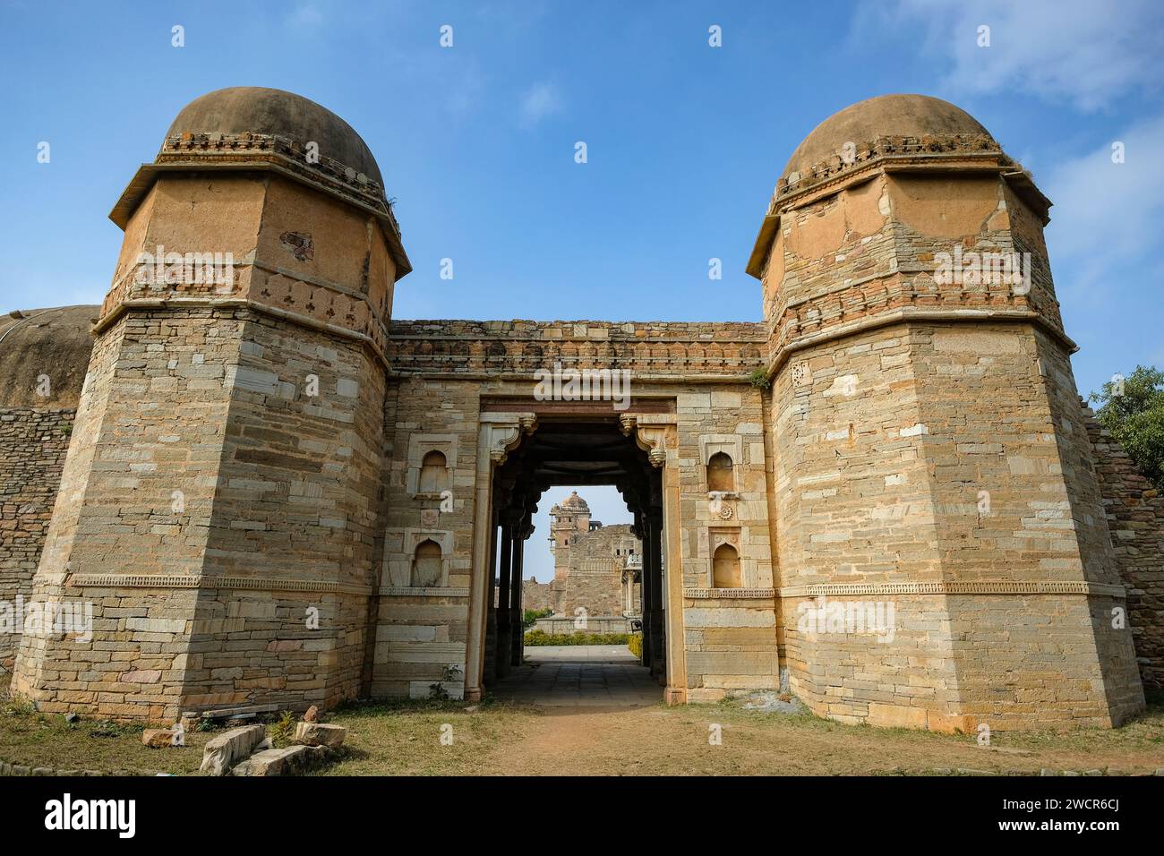Chittorgarh, India - January 6, 2024: Kumbha Palace at Chittorgarh Fort ...