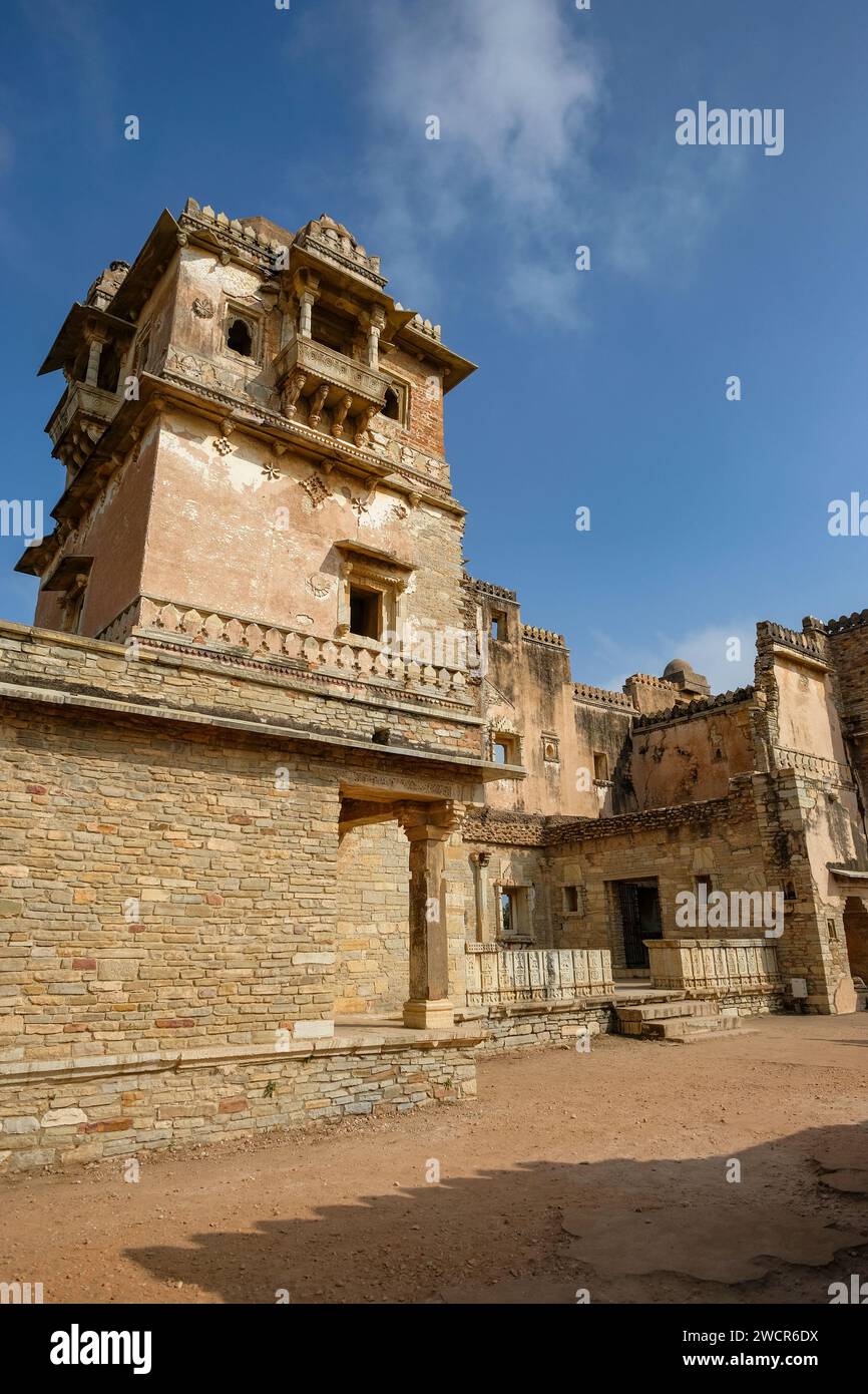 Chittorgarh, India - January 6, 2024: Kumbha Palace at Chittorgarh Fort ...