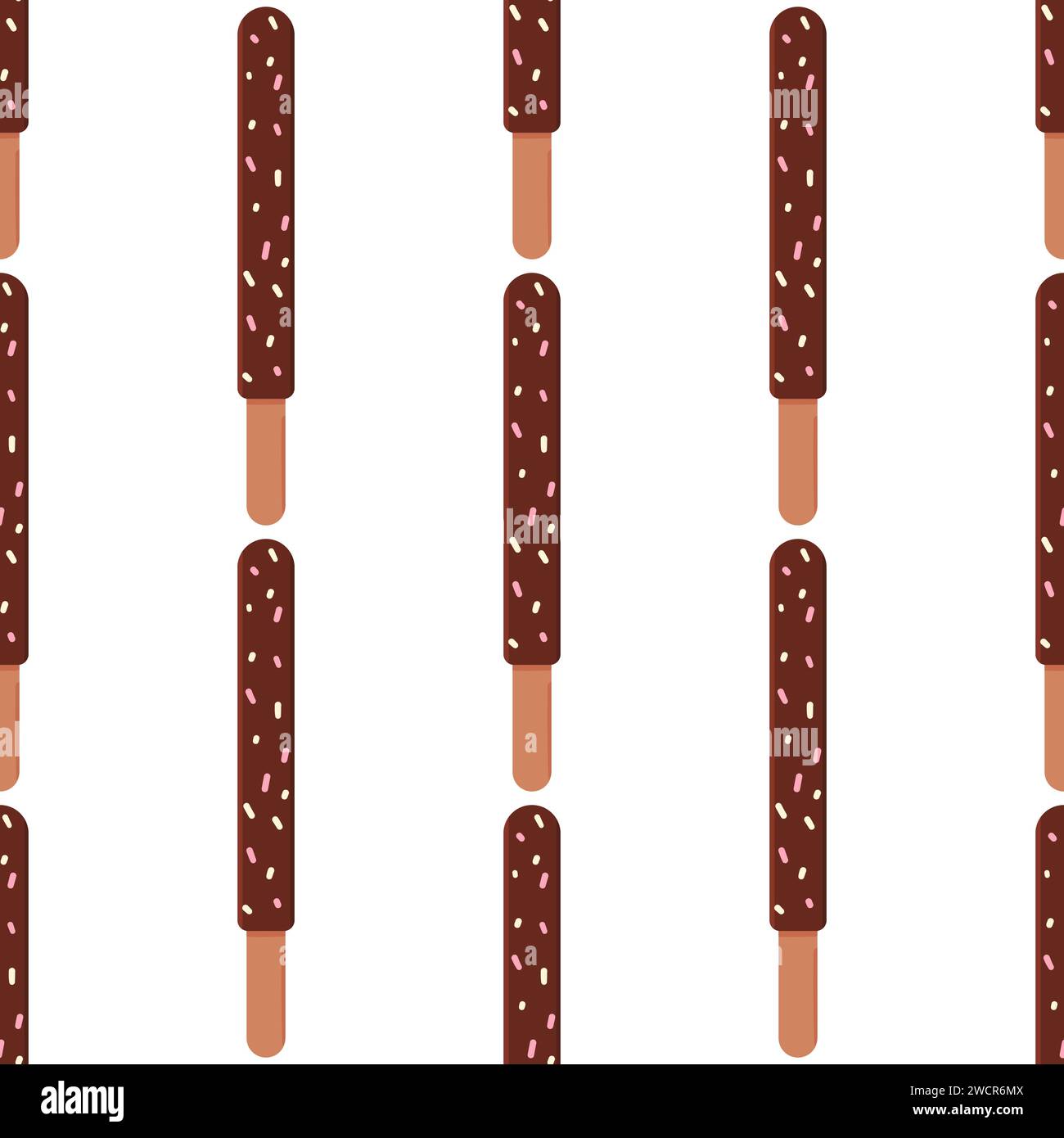 Sugar coated cake Stock Vector Images - Alamy