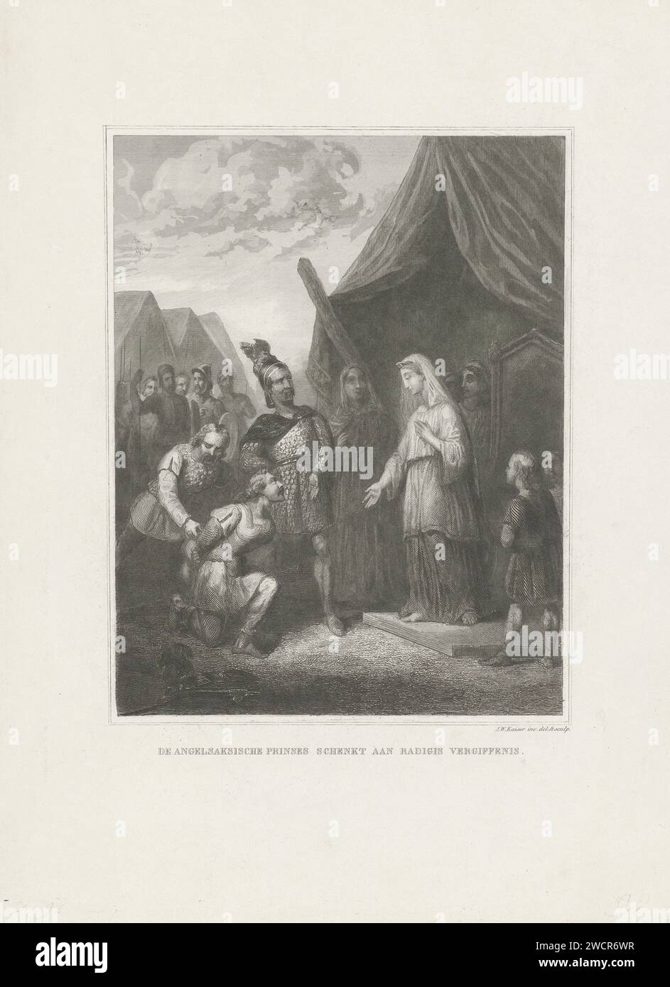 Robagijs receives forgiveness, Johann Wilhelm Kaiser (I), 1840 - 1884 ...