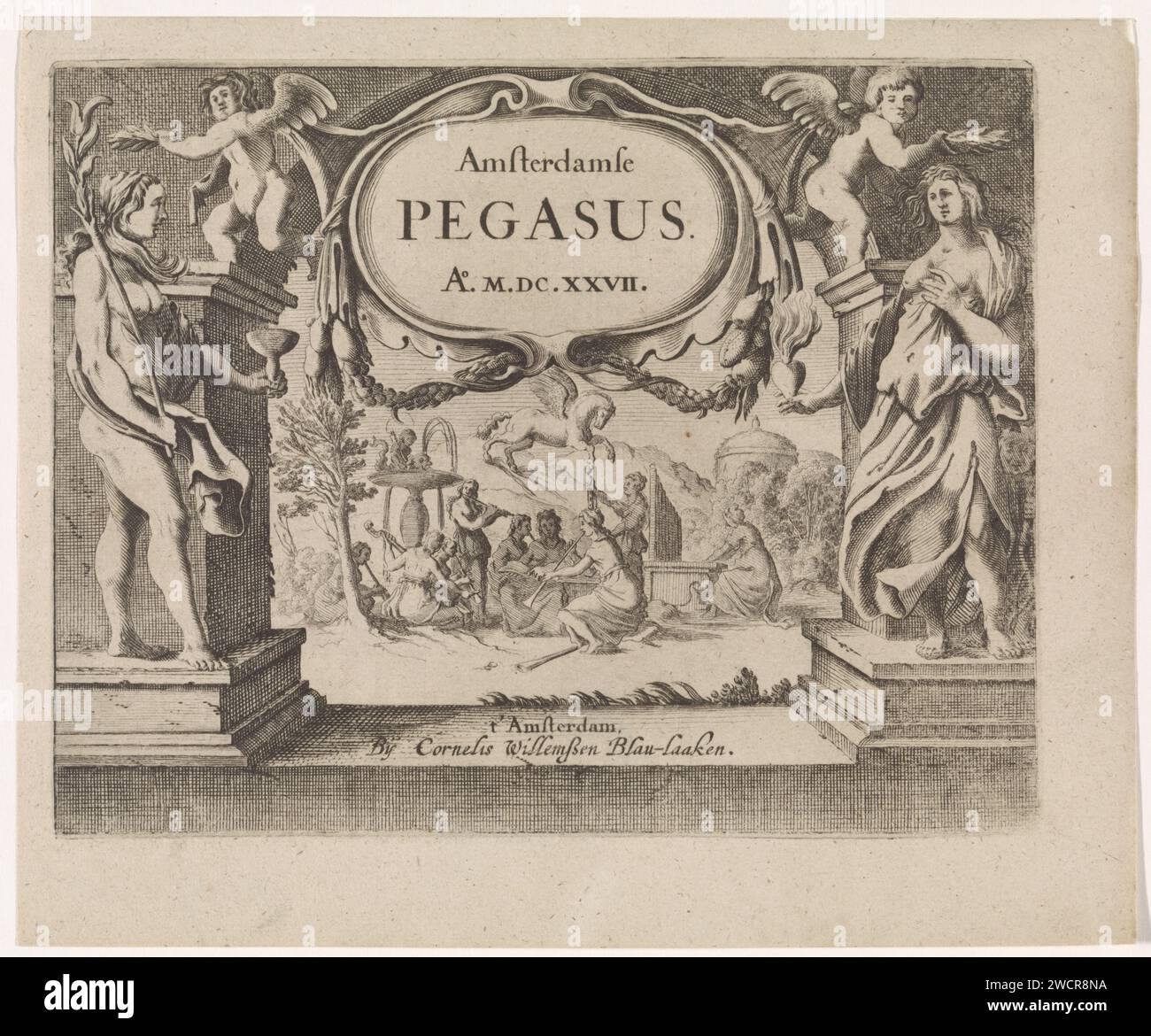 Title page for: Amsterdamsche Pegasus, 1627, Jan van de Velde (II ...