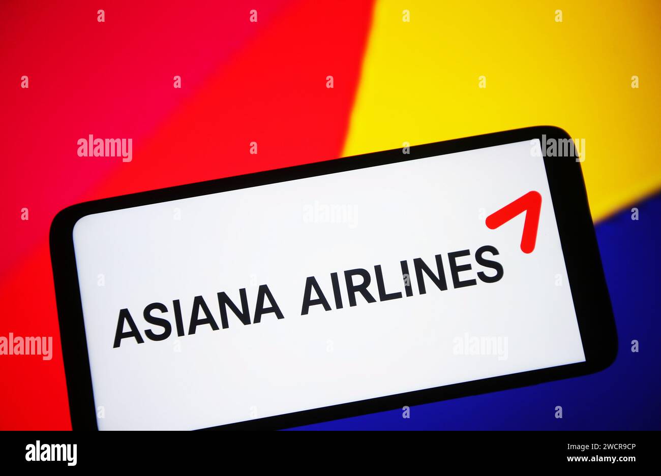 Asiana airlines logo hi-res stock photography and images - Alamy