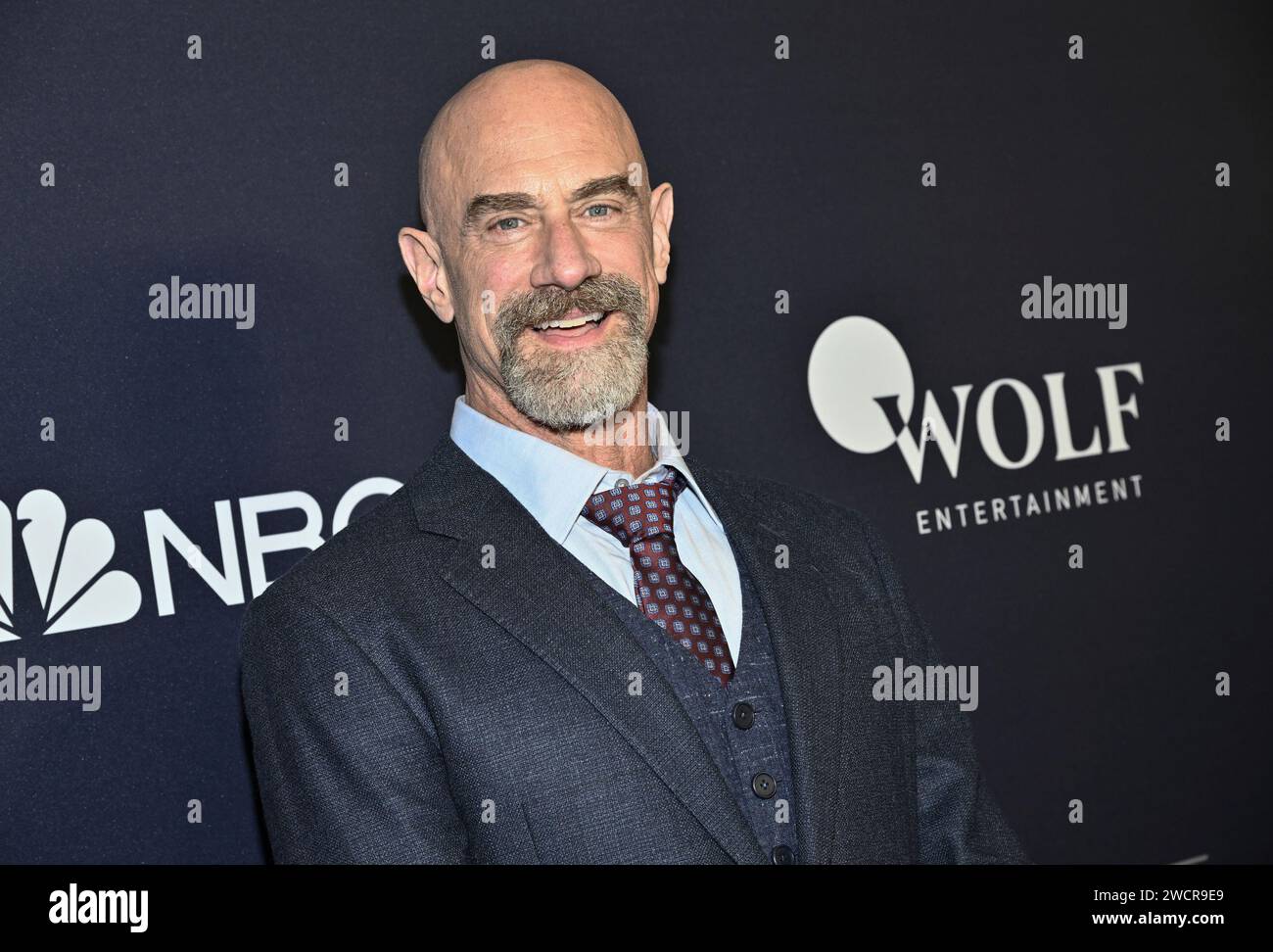 Christopher Meloni attends the "Law & Order: SVU" 25th anniversary ...