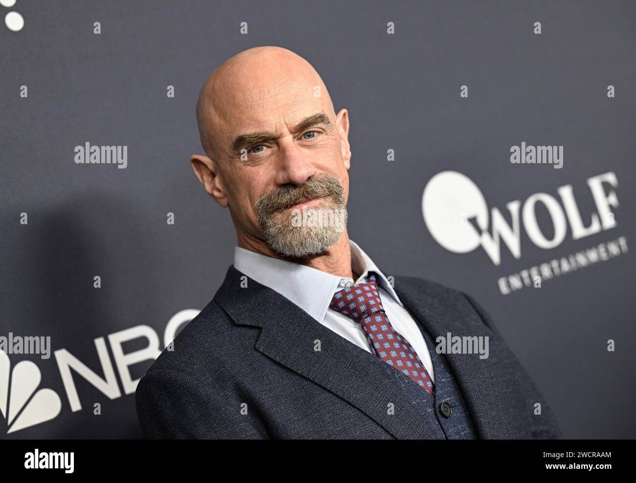 Christopher Meloni attends the "Law & Order: SVU" 25th anniversary ...