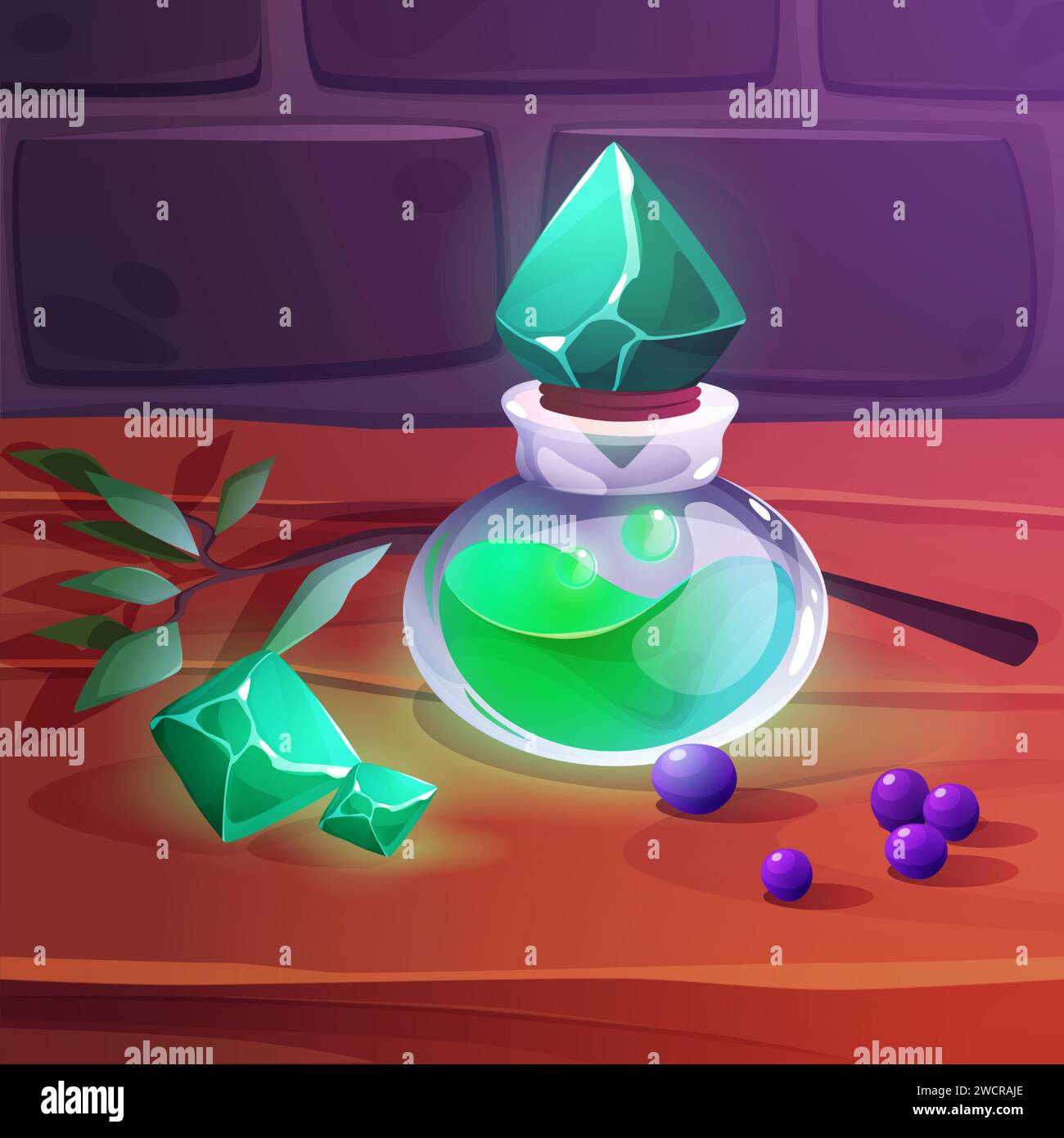 Glowing lab bottles hi-res stock photography and images - Alamy