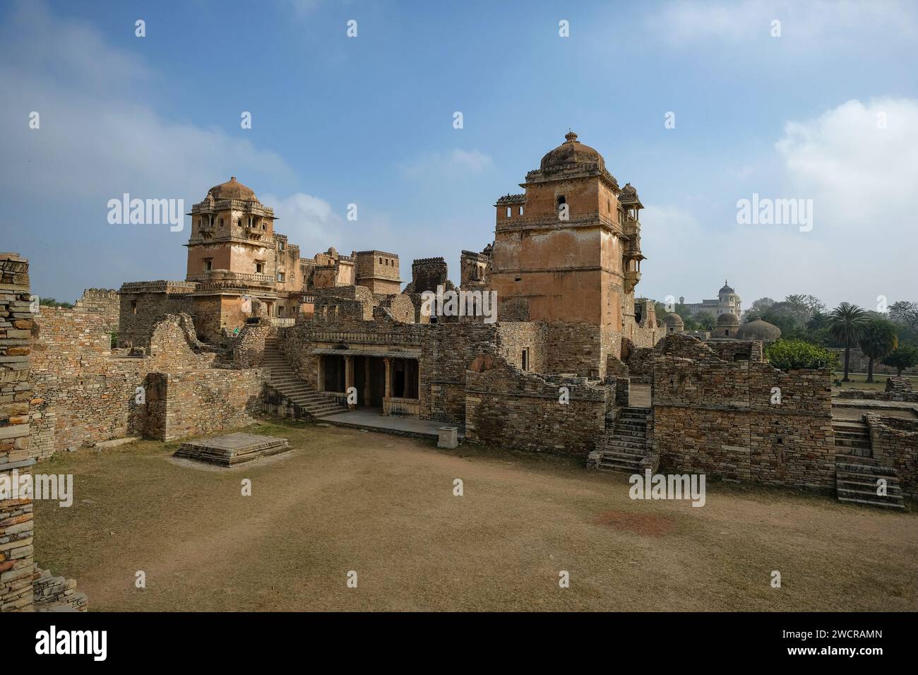 Chittorgarh, India - January 6, 2024: Kumbha Palace at Chittorgarh Fort ...