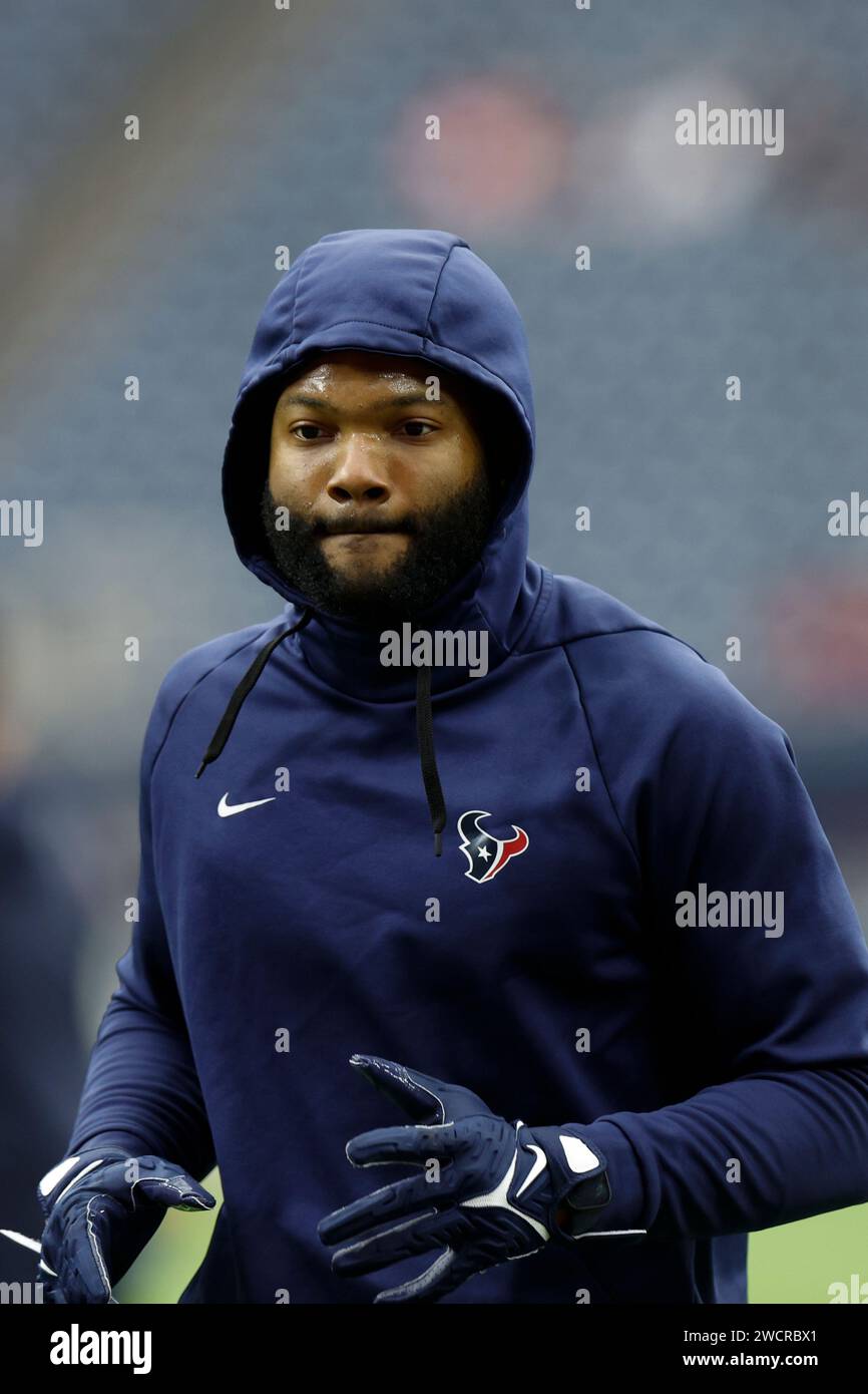 Houston Texans wide receiver Nico Collins (12) during pregame warmups ...
