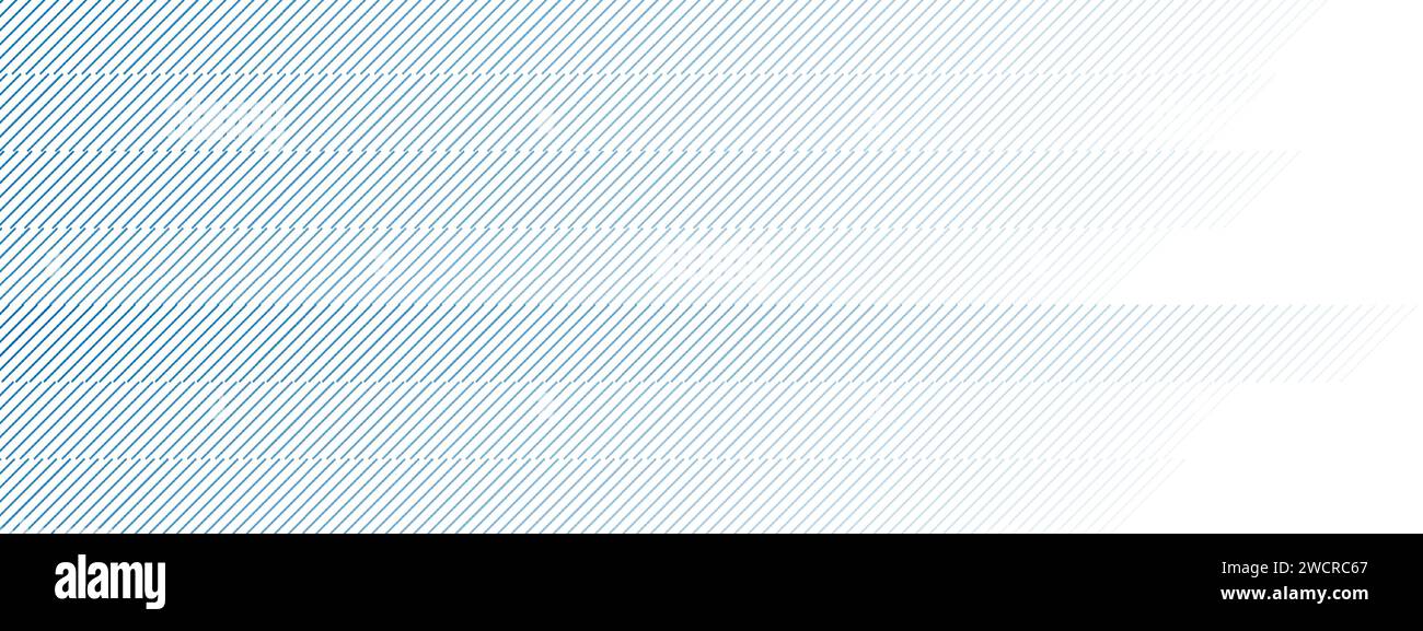 Blue linear tech geometric minimal background. Vector banner design ...