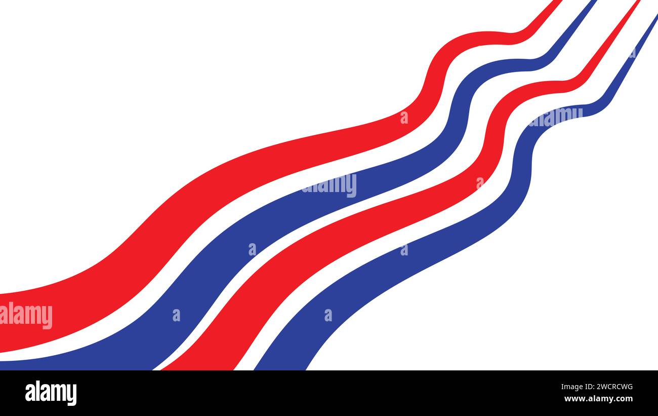 Striped American flag background for product display. Vector abstract ...