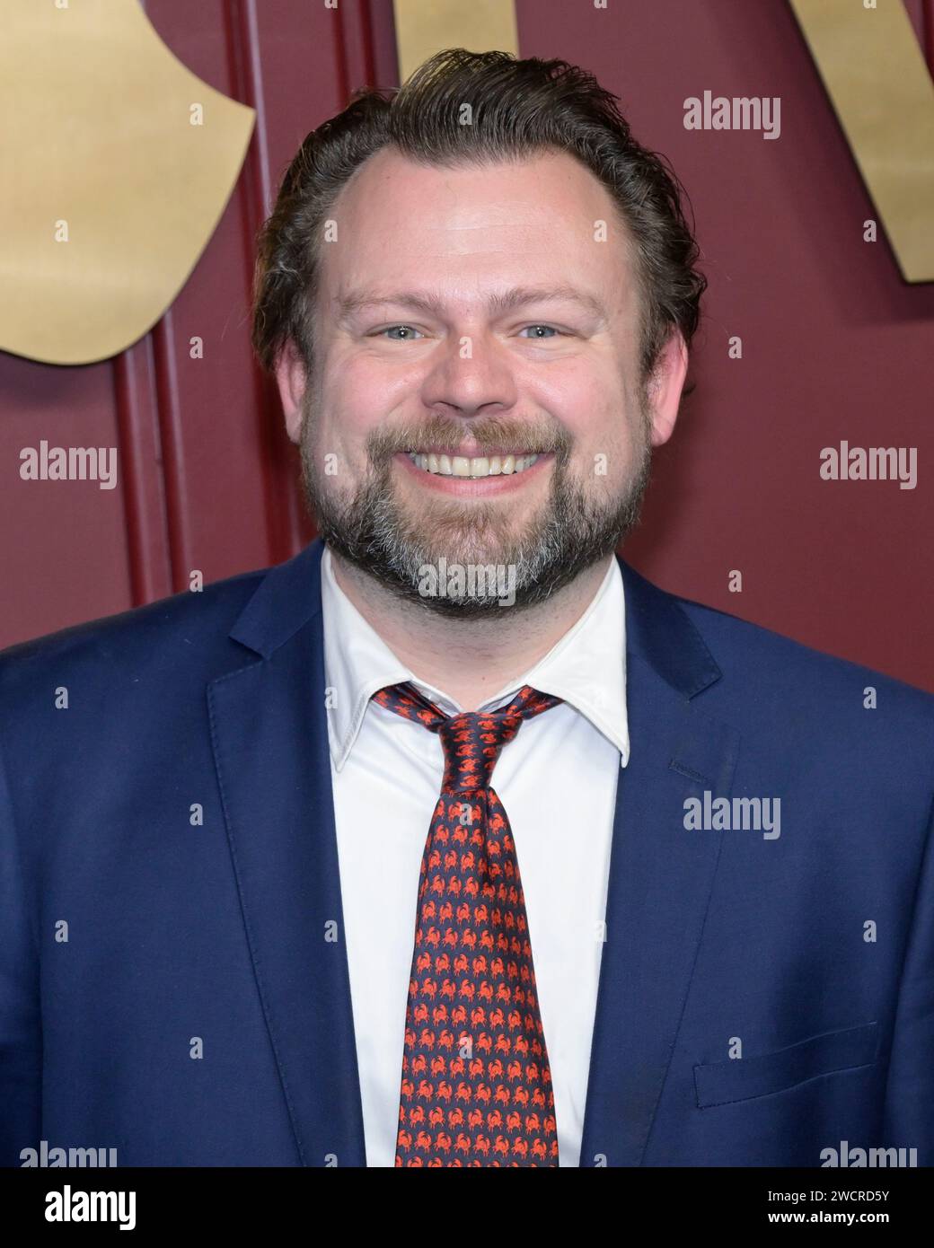 January 15, 2024, Hollywood, California, United States: Dan Erickson ...