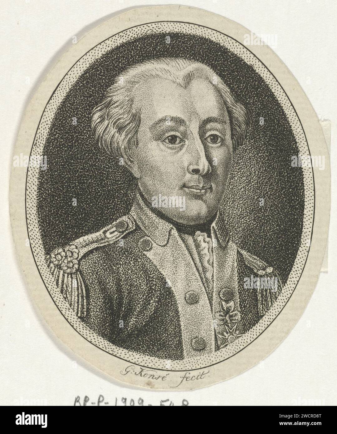Portrait of Abraham Valentijn, Gerrit Konsé, 1761 - 1826 print Portrait ...