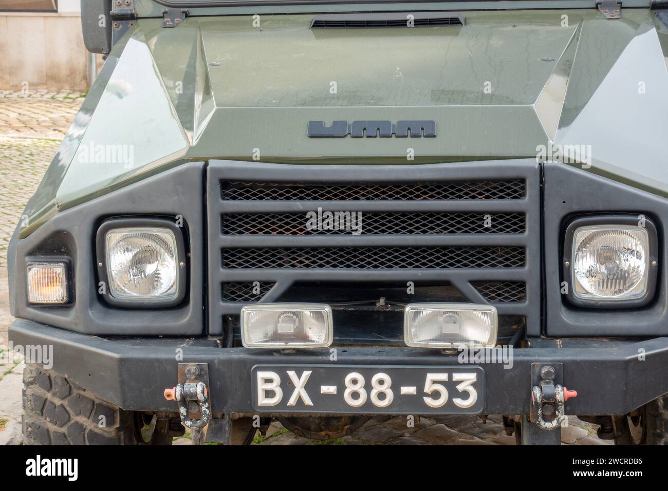 A Portuguses SUV Vehicle UMM 4X4 Vehicle Made By União Metalo-Mecânica ...