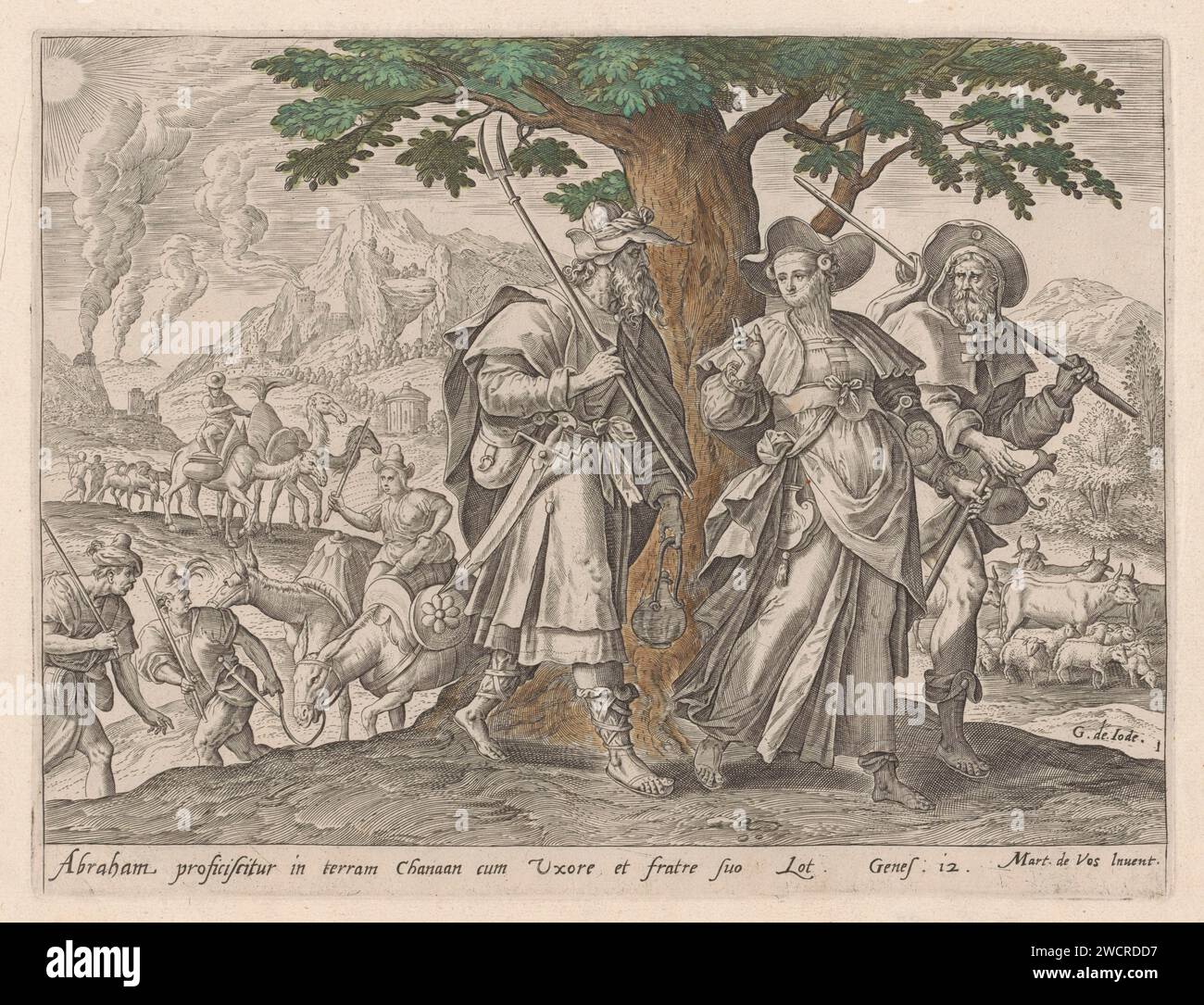 Abraham and lot in bible hi-res stock photography and images - Alamy