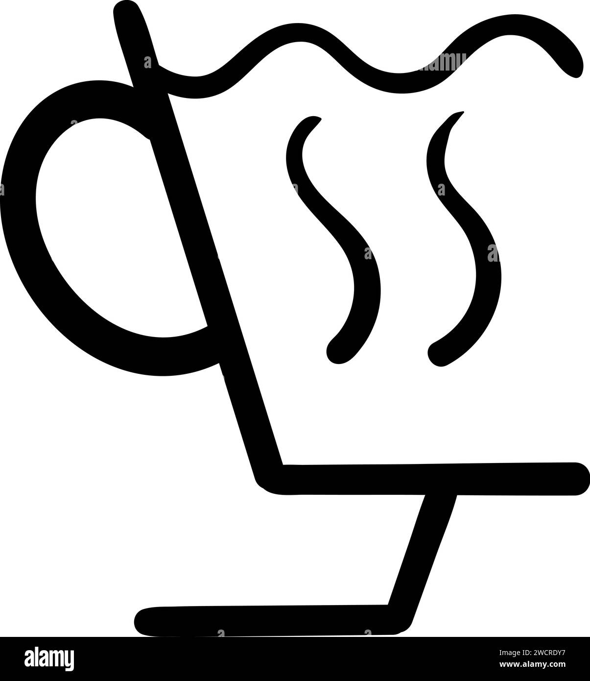 Half a cup Stock Vector Images - Alamy