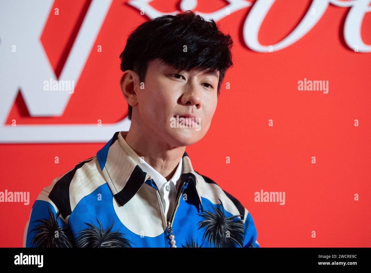 Paris, France. 16th Jan, 2024. JJ Lin attending the Louis Vuitton ...