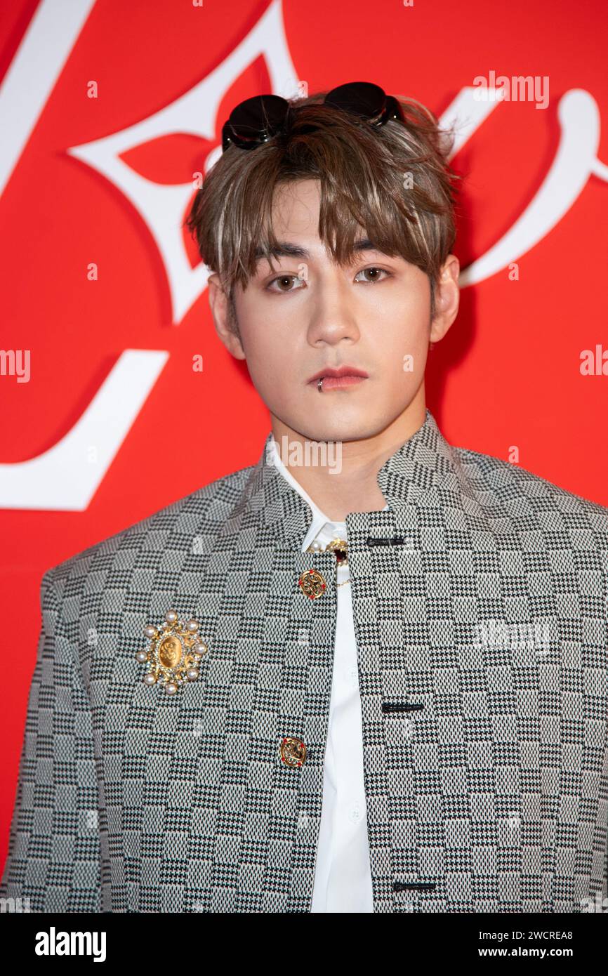 Paris, France. 16th Jan, 2024. Jeffrey Ngai attending the Louis Vuitton ...