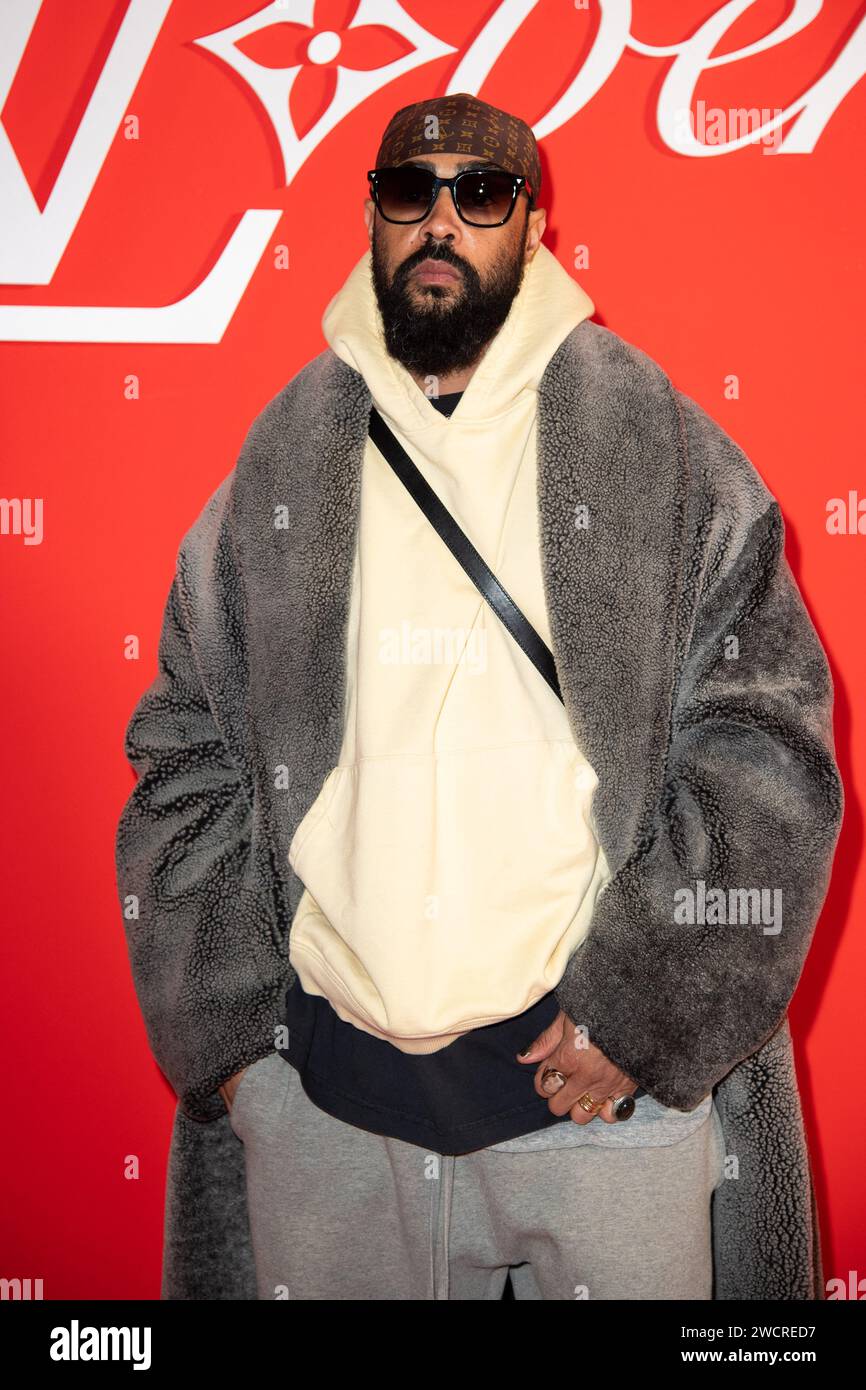 Paris, France. 16th Jan, 2024. Jerry di Lorenzo attending the Louis ...