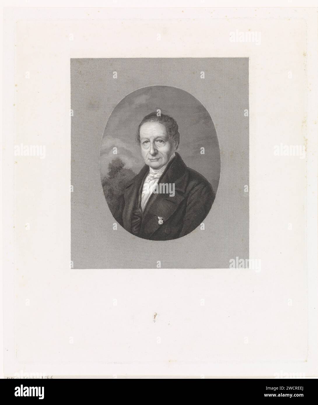 Portret van Jeronimo de Vries, Edouard Taurel, 1834 - 1853 print ...