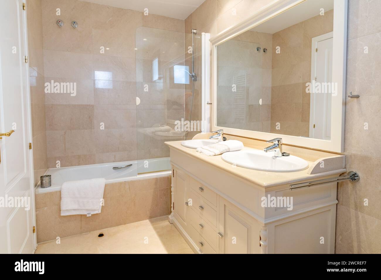 Apartment architecture bathroom domestic interior interior design wash ...