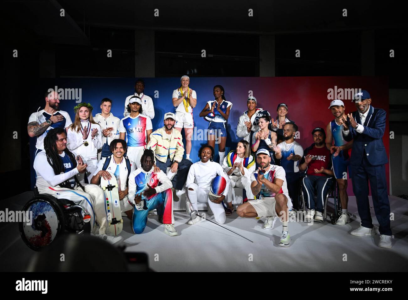 Paris, France. 16th Jan, 2024. The French National Olympic and Sports ...