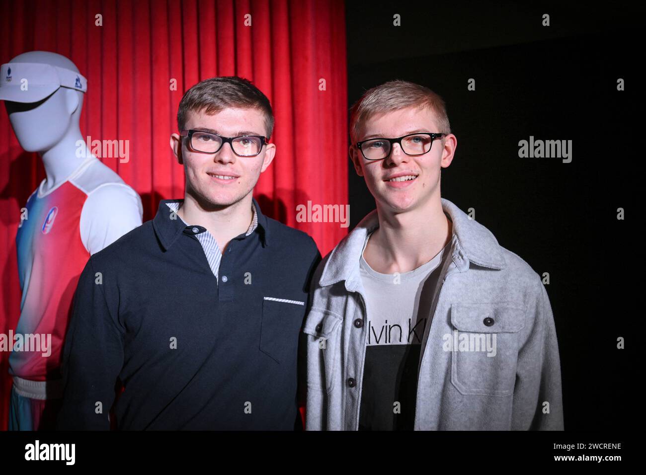 Paris, France. 16th Jan, 2024. Felix et Alexis Lebrun, French table ...