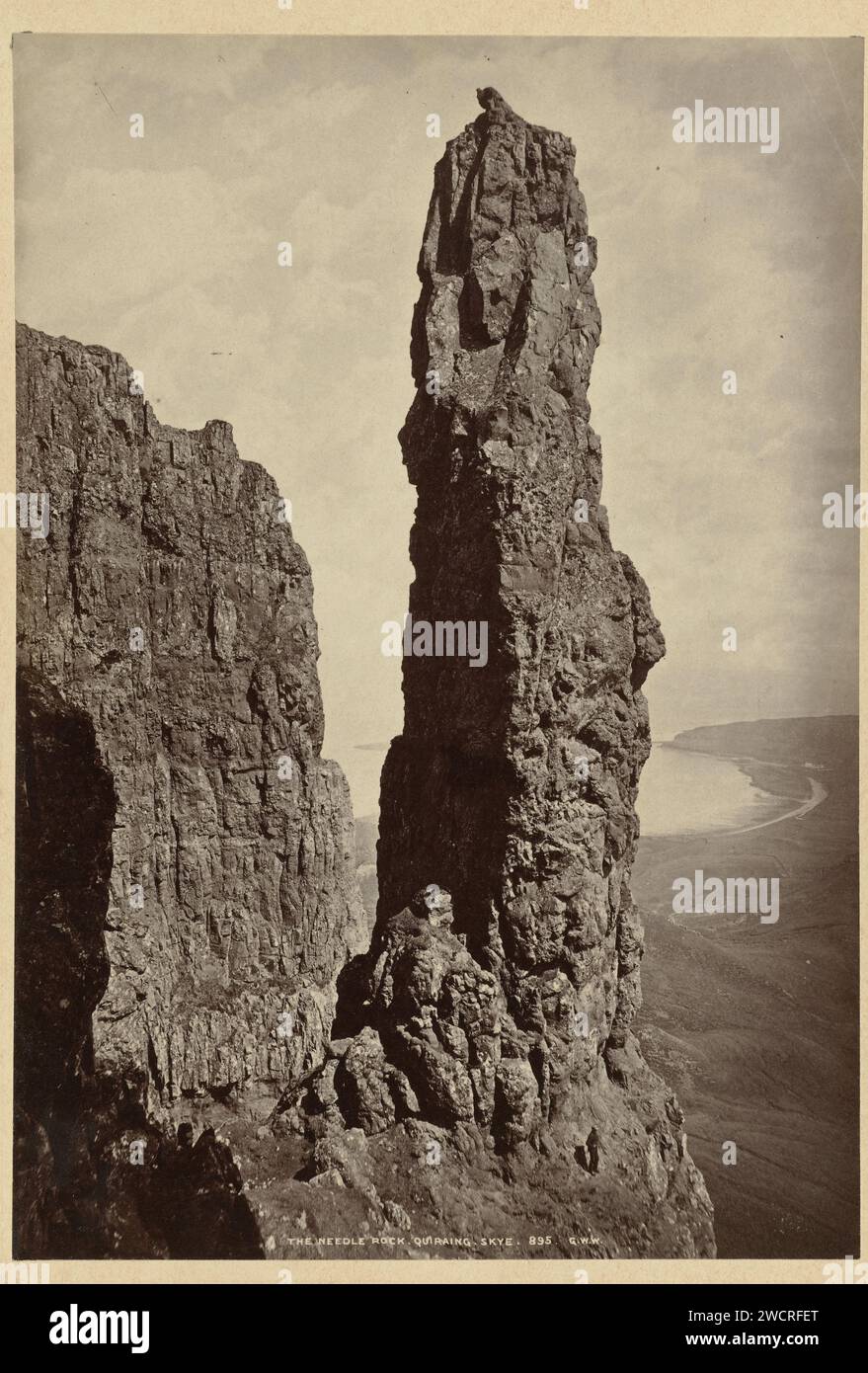 Needle Rock op de Quiraing op Skye, George Washington Wilson, c. 1860 ...