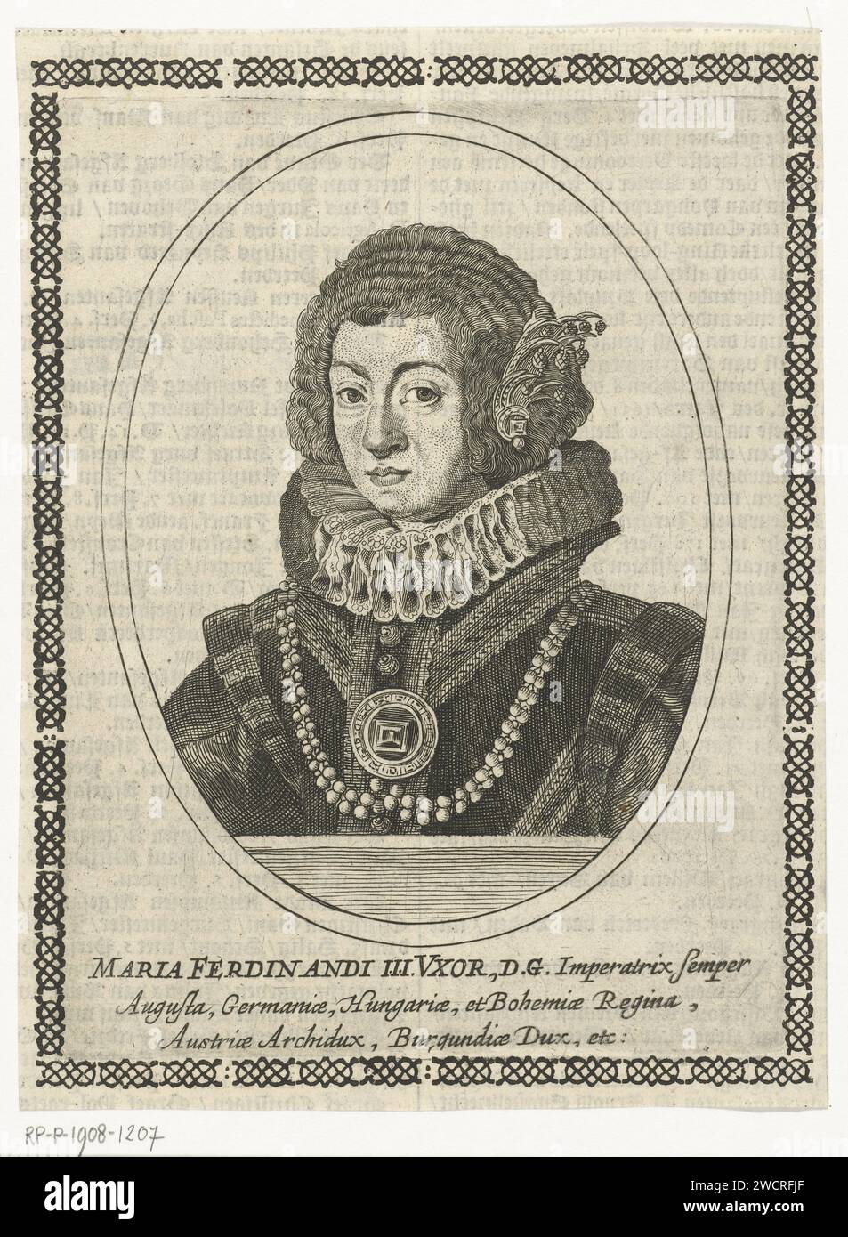 Portracted van Maria Anna van Spann, Cornelis Danckerts (I), 1613 ...