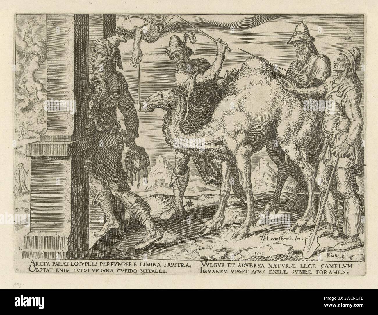 It is easier for a camel to go through the eye of a needle than for a ...