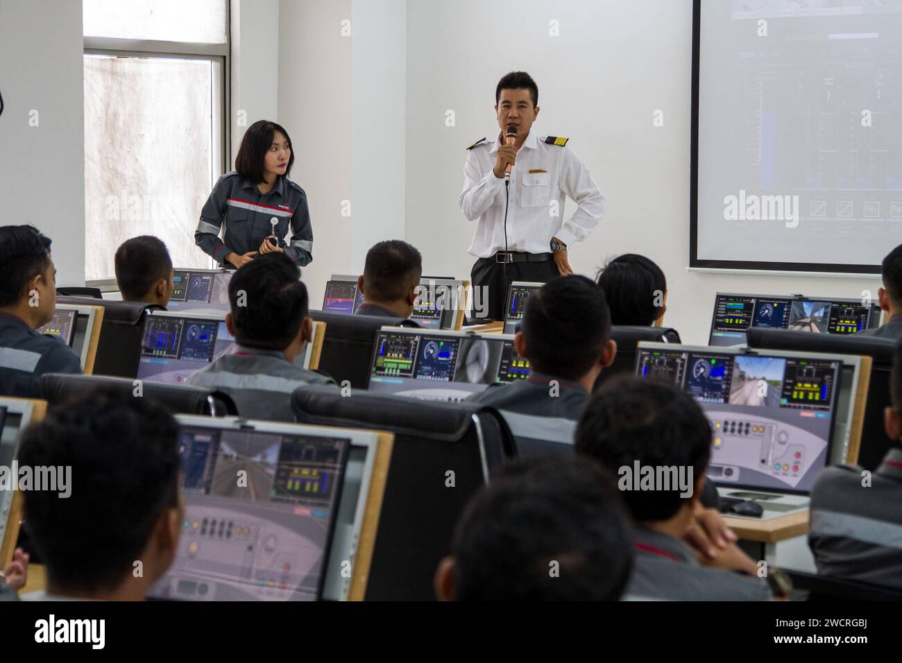 Bandung, West Java, Indonesia. 17th Jan, 2024. A China Indonesia High ...