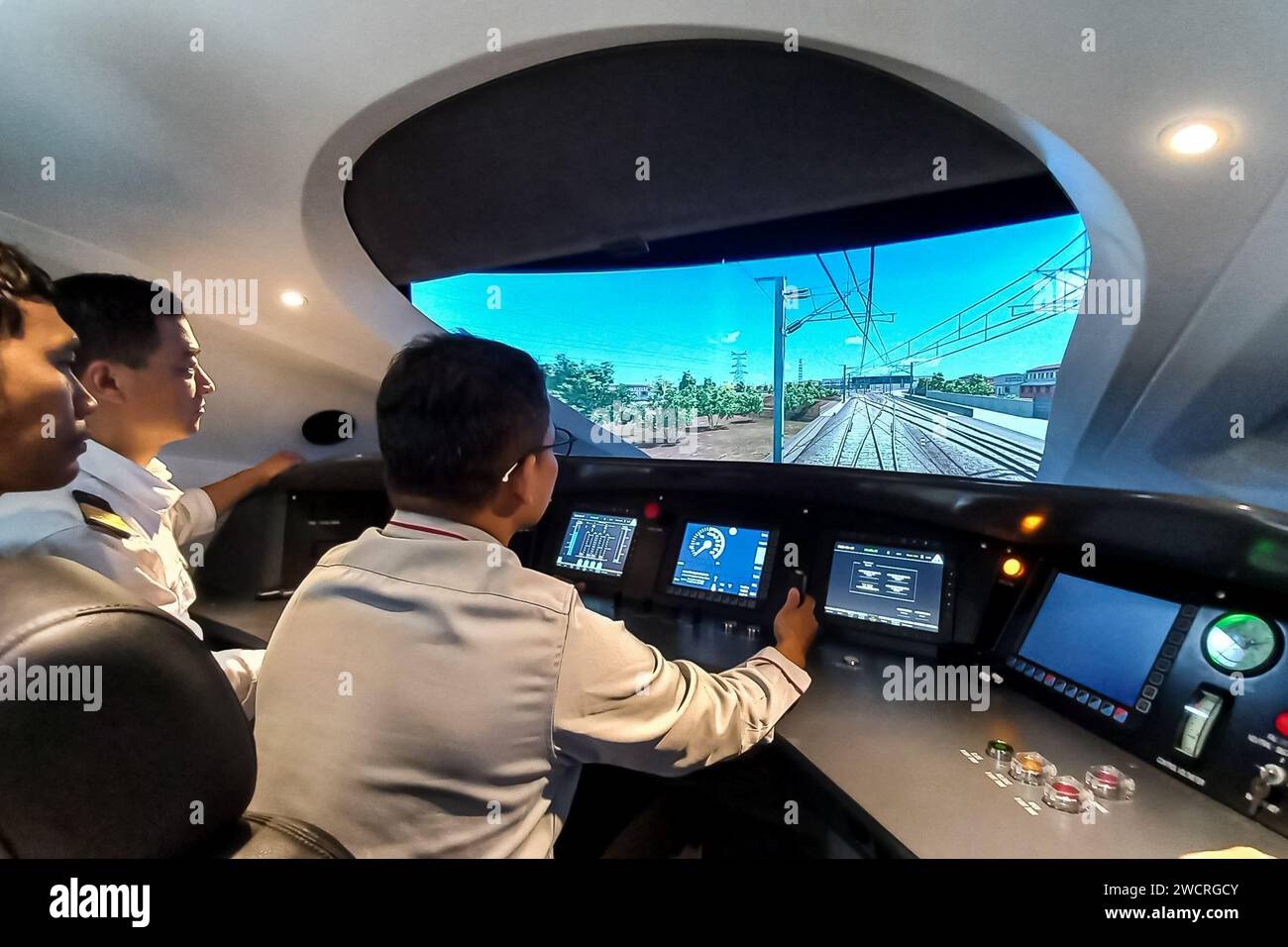 Bandung, West Java, Indonesia. 17th Jan, 2024. A China Indonesia High ...