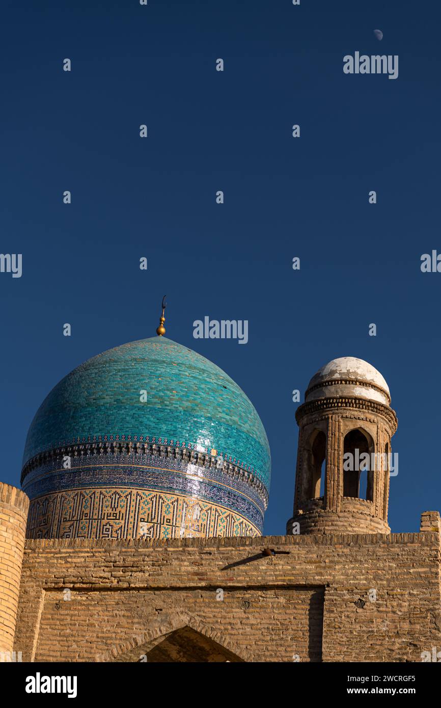 Beautiful historical buildings in the Old Town of Bukhara, Uzbekistan ...