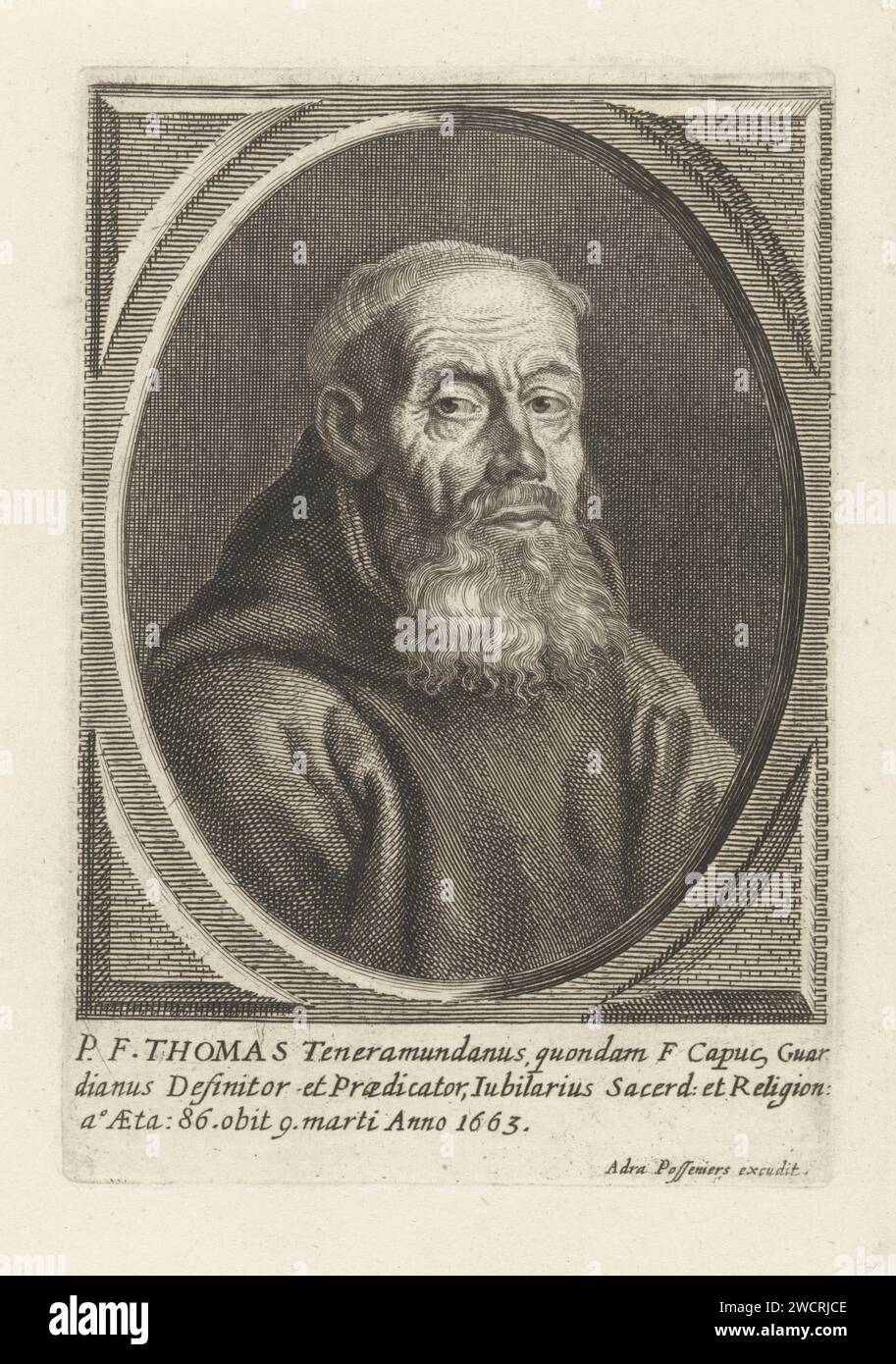 Portrait of Thomas Van Dendermonde, Pieter de Jode (II) (Attributed to ...