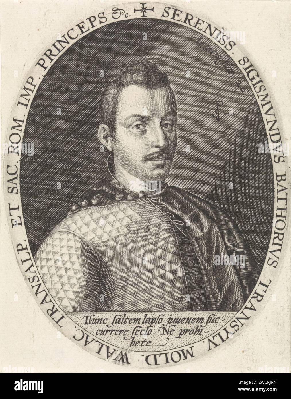 Portrait of Sigismund Báthory, Crispijn van de Fasse (I), 1574 - 1637 ...