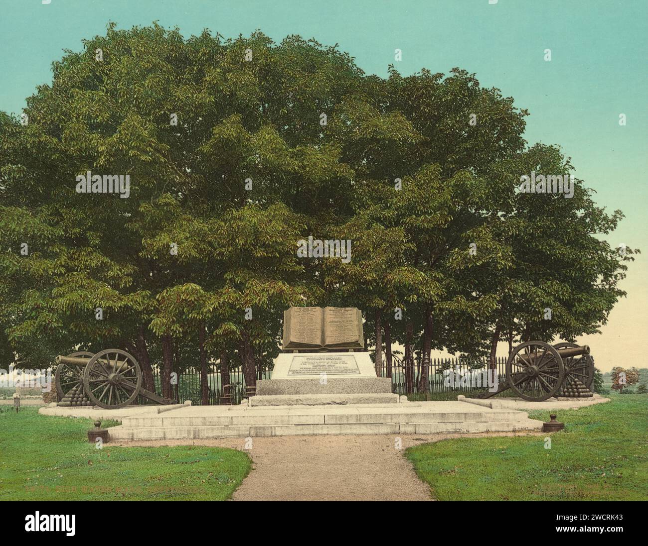 High-water mark of the Confederacy, Cemetery Ridge, Gettysburg ...