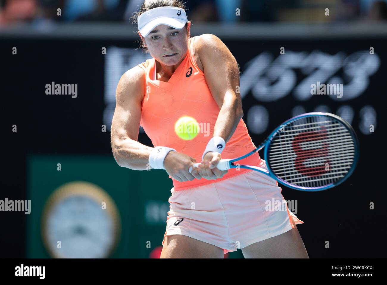 Melbourne, Australia. 17th Jan, 2024. Caroline Dolehide of the United ...