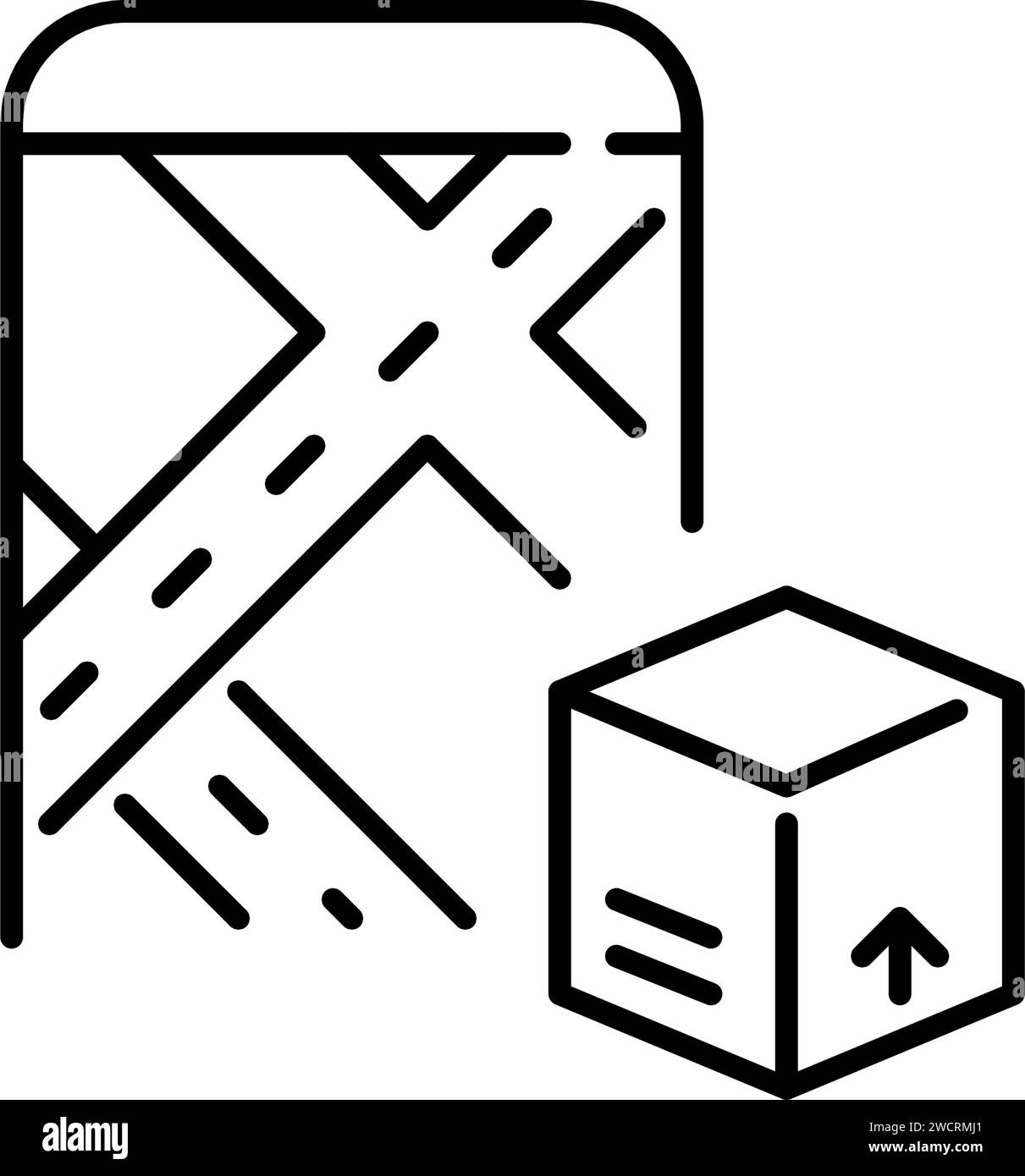 Shipping route map Black and White Stock Photos & Images - Alamy