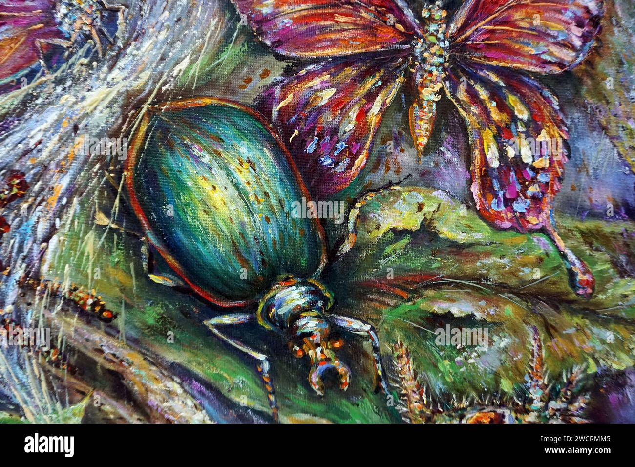 Illustration color butterfly mixed hi-res stock photography and images ...