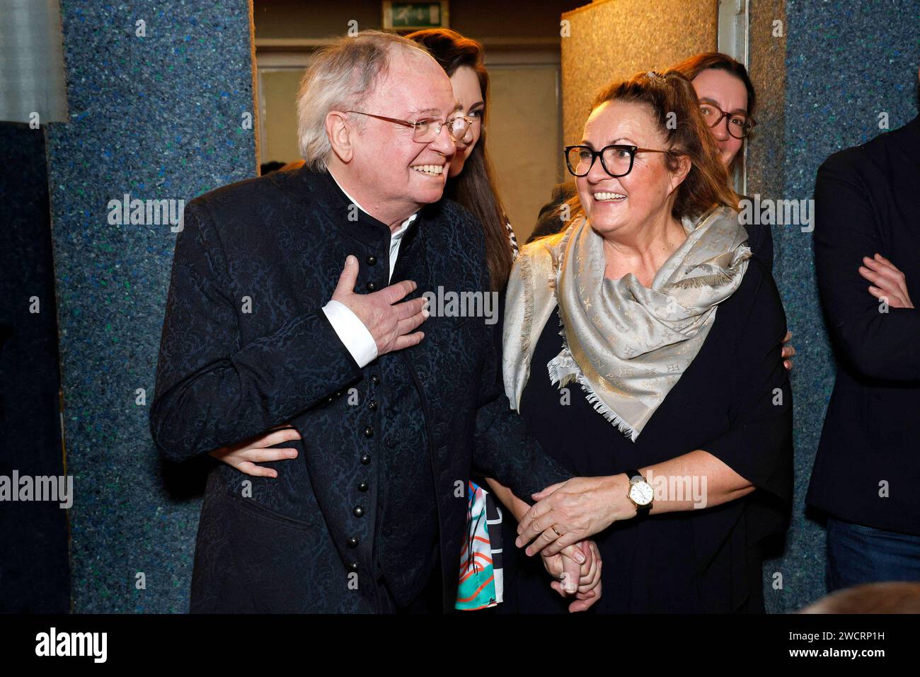 Franz Xaver Bogner, Felicitas Lissy Bogner, Sonja Bogner und Victoria ...