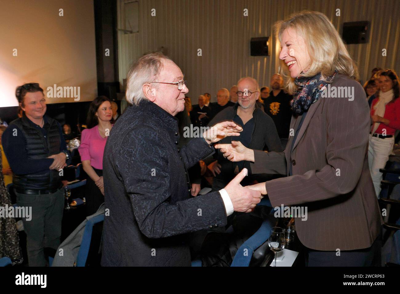 Franz Xaver Bogner und Katja Wildermuth bei der Überraschungsmatinee zu ...