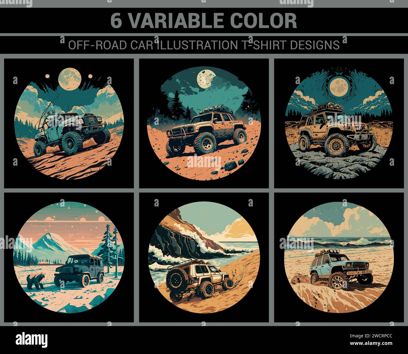 4x4 exploration Stock Vector Images - Alamy